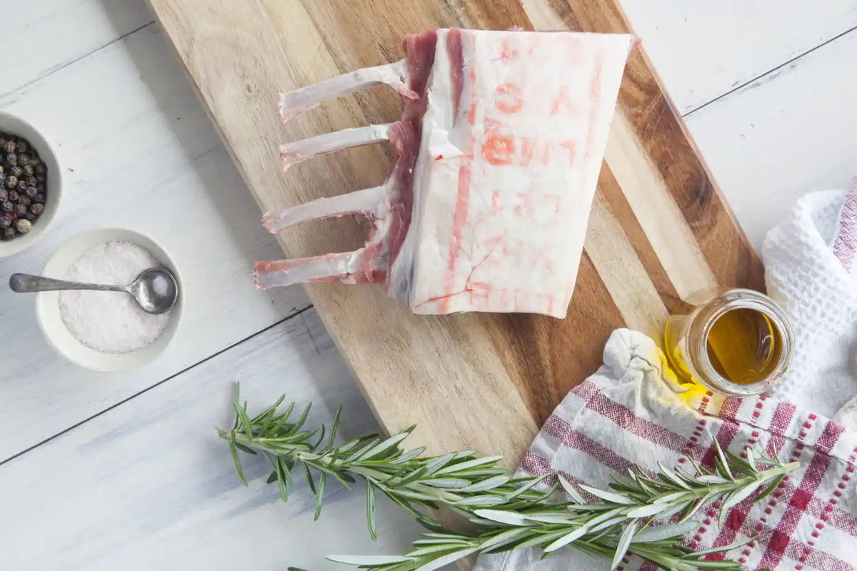 Organic Lamb Rack - 4 point 400g – Online Farmers Market